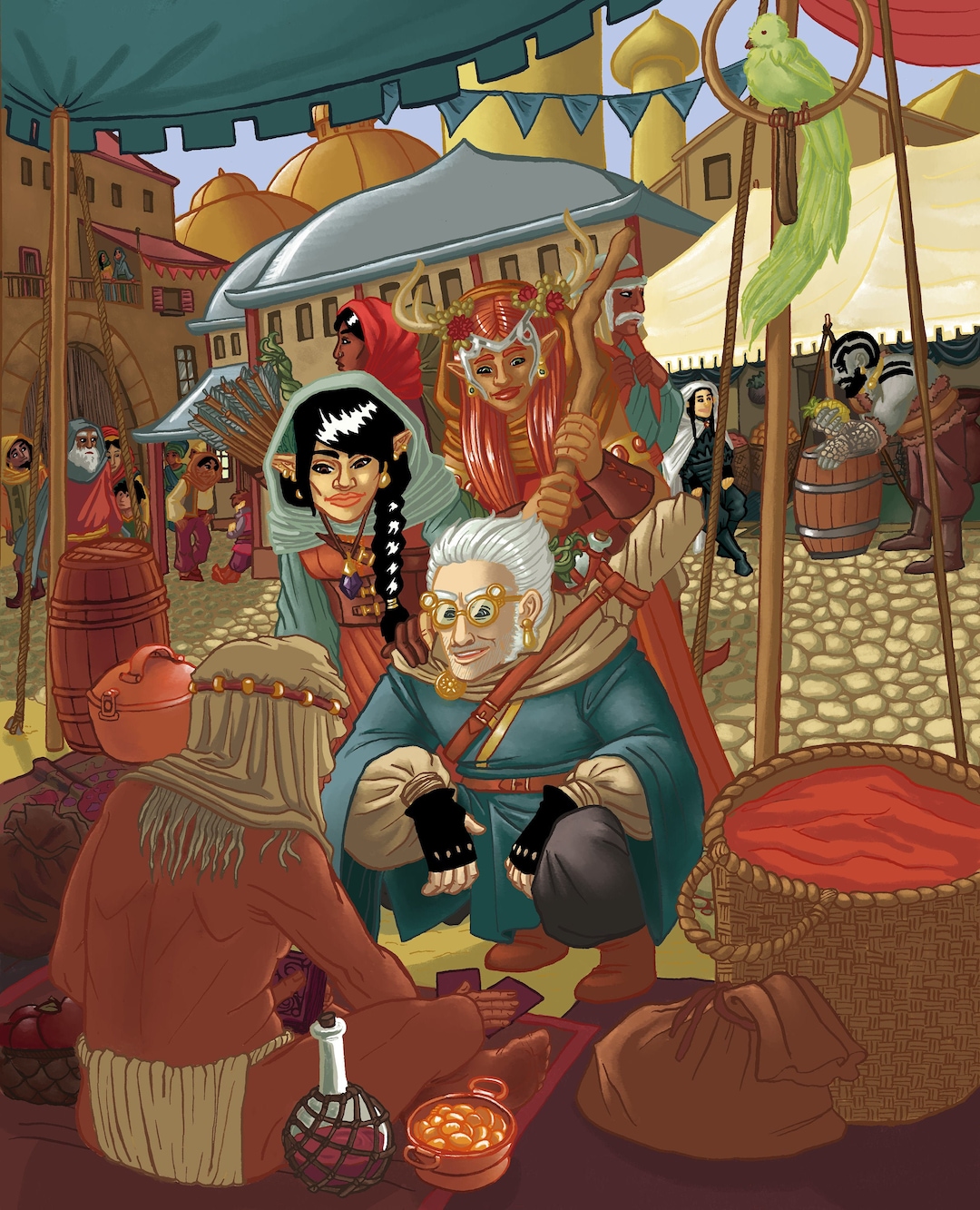 Ank'harel Market- 11x14" Critical Role Inspired Print - Etsy