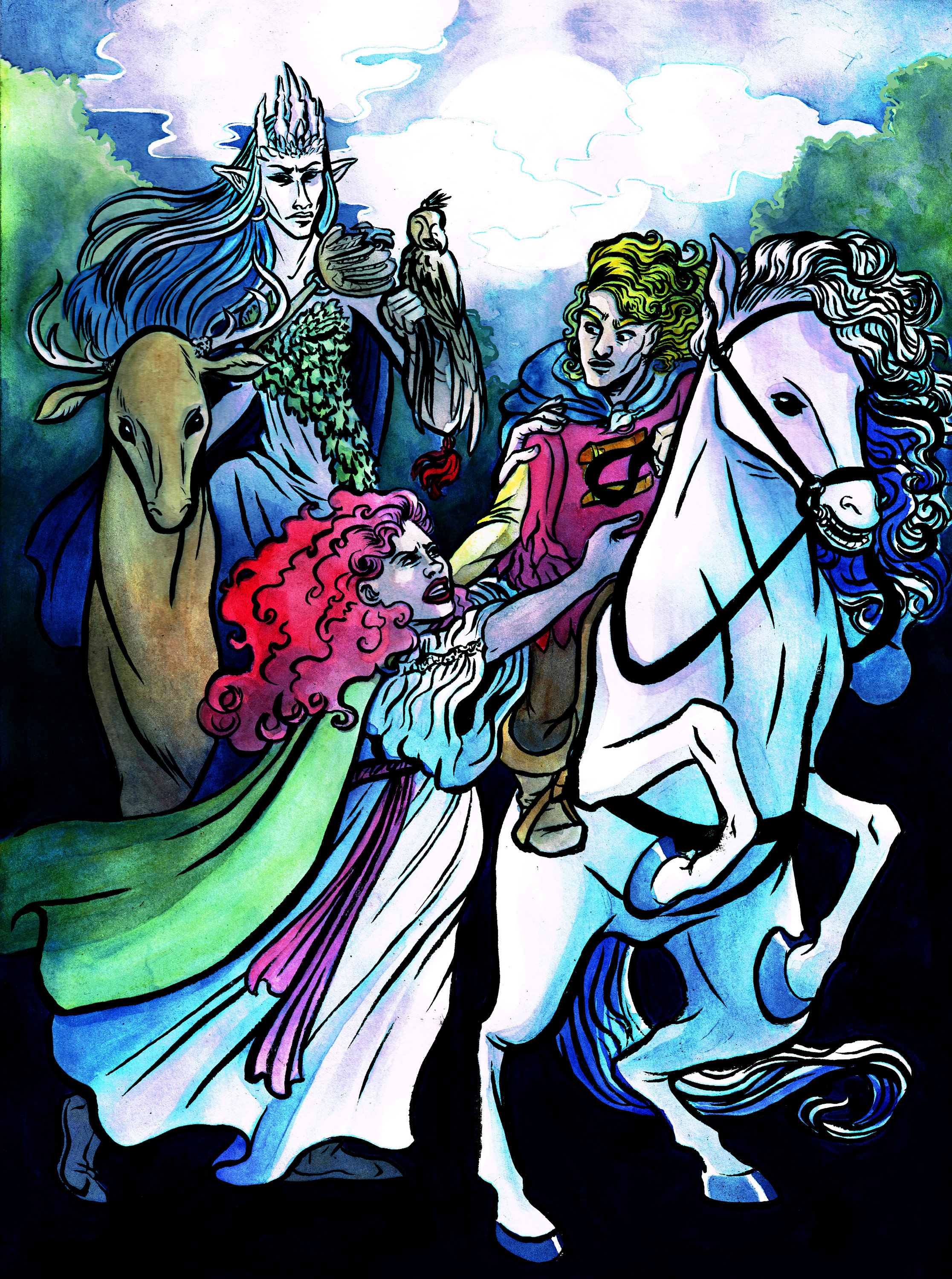 Tam Lin 9x12 Impresión de folclore - Etsy España