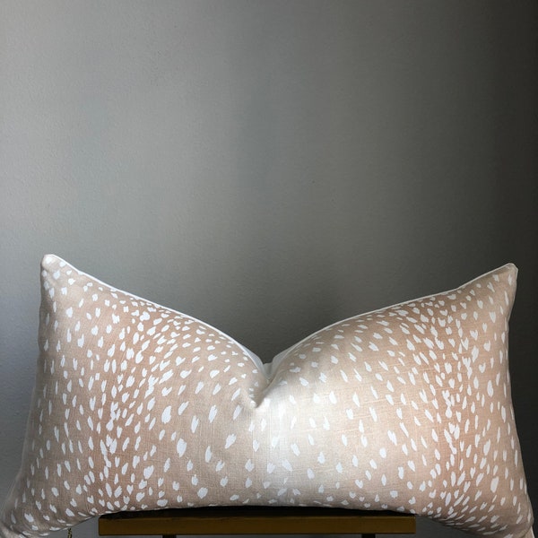 Pink Antelope Pillow - Etsy