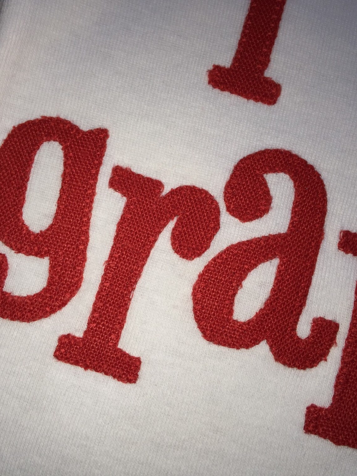 I Heart Grams in Red and Turquoise Polka Dot Fabrics Appliqued - Etsy