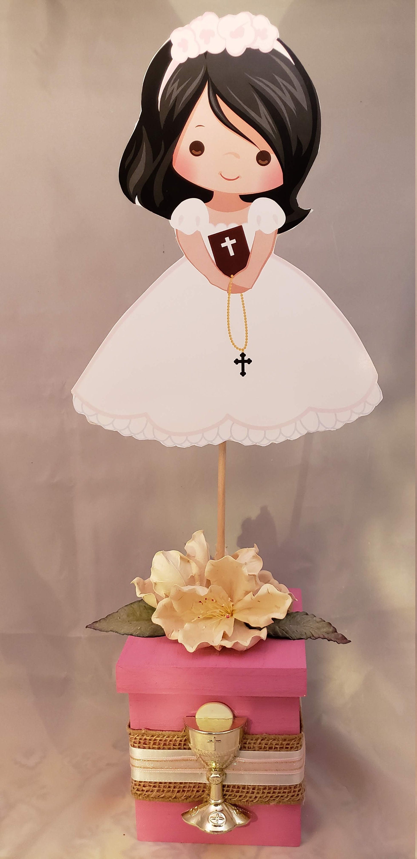 Girl First Communion or Confirmation Centerpiece - Etsy