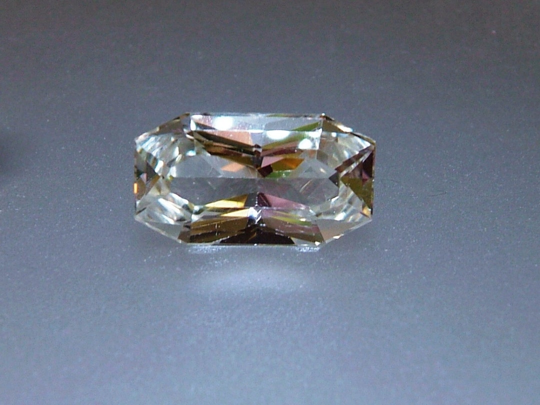 Hiddenite 12.07ct Modified Radiant Cut Loose Yellow Kunzite Gem Supply ...
