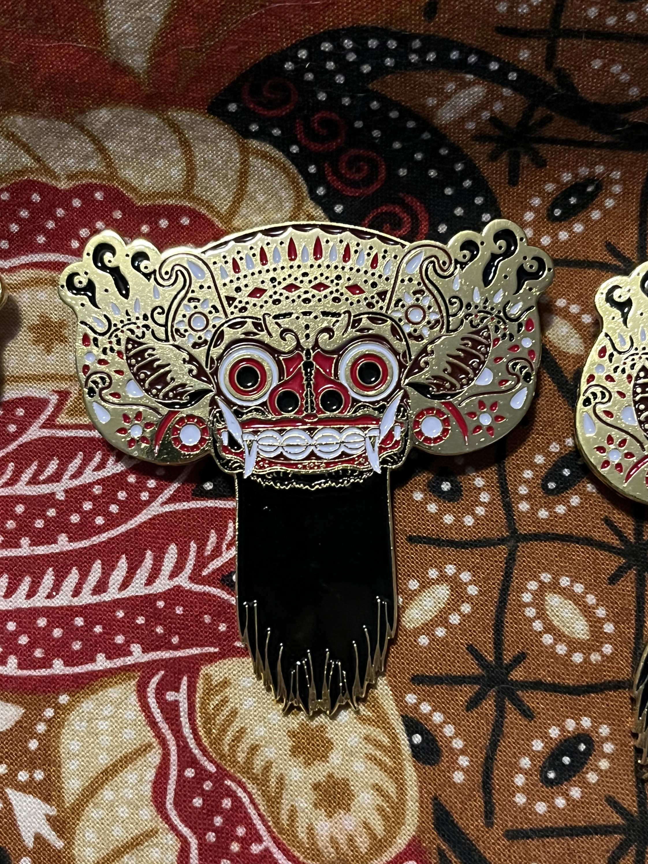Barong Ket Balinese Pin Mythology Demon Guardian Southeast Asian - Etsy