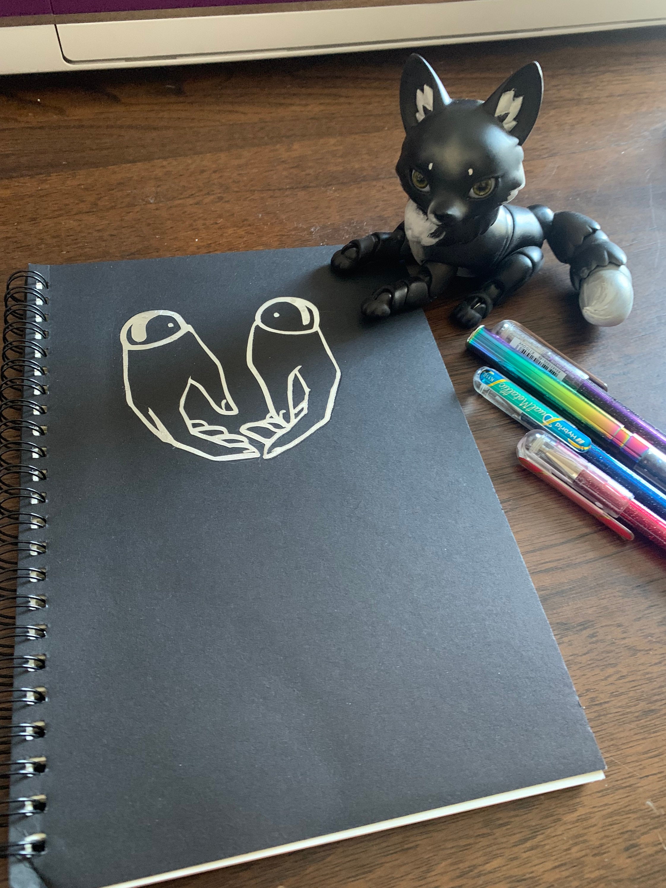 Bjd Ball Jointed Doll Hands Sketchbook Blank A5 - Etsy