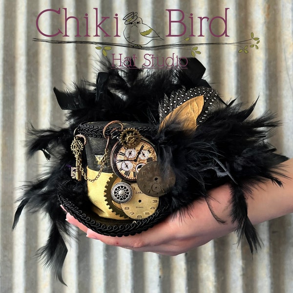 Steampunk Mini Hat - Etsy
