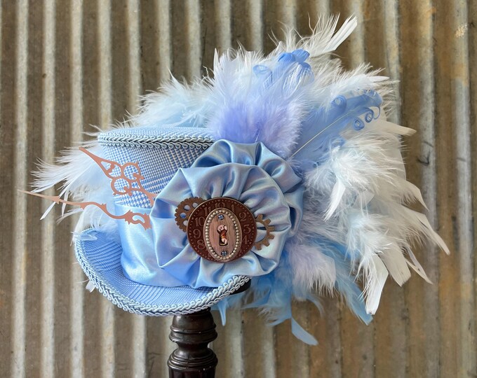 Mini Top Hat Wonderland Mini Hat Mad Hatter Hat Mad Tea Party Mini