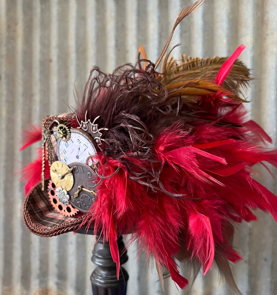 Mini Top Hat Steampunk Mini Top Hat Steampunk Clock Hat - Etsy