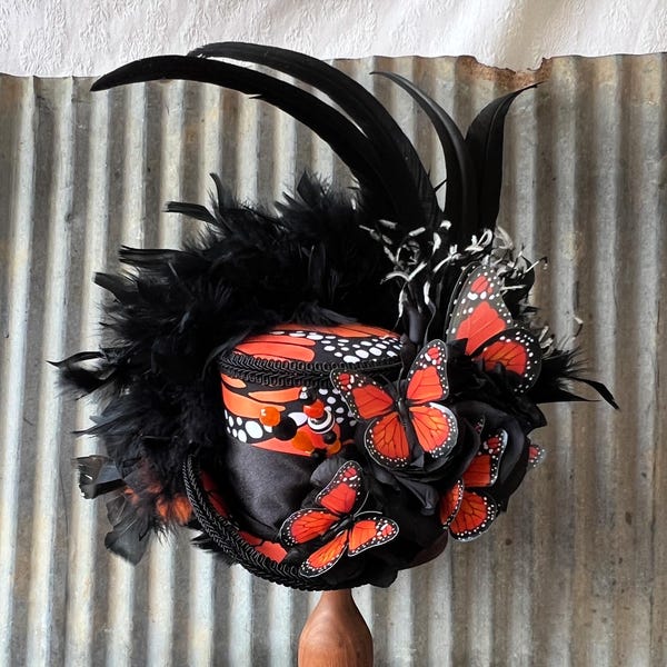 Butterfly Derby Hat - Etsy