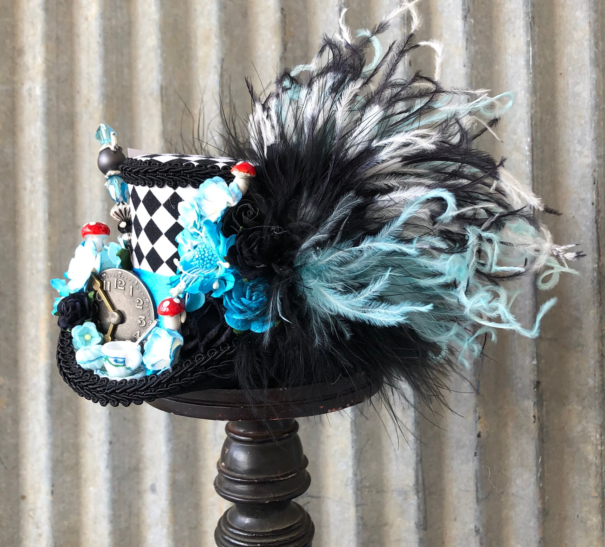 Micro Mini Top Hat Mini Top Hat Alice in Wonderland Mad | Etsy