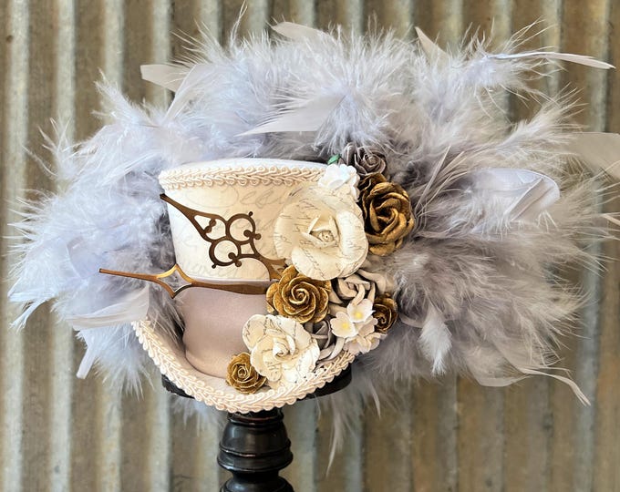 Mini Top Hat, Jane Austen Hat, Librarian Hat, Shakespeare Book Hat ...