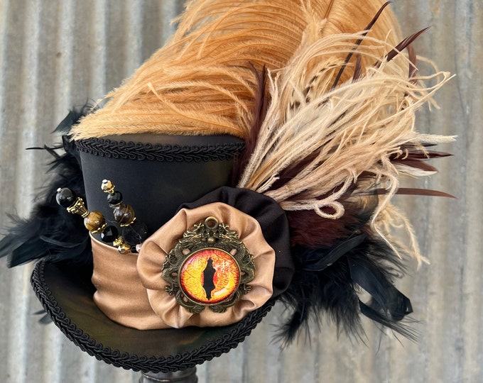 Mini Top Hat, Dragon Min Hat, Mother of Dragons, Dragon Eye Hat, Alice ...