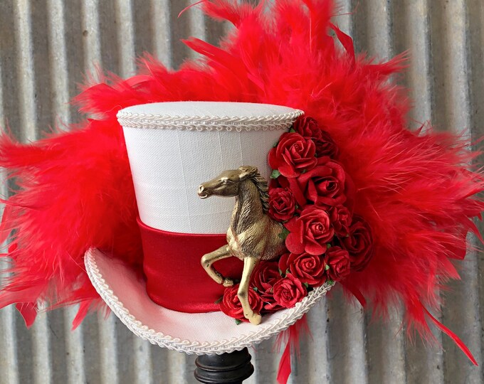 Kentucky Derby Hat Kentucky Derby Mini Top Hat Horse Race - Etsy