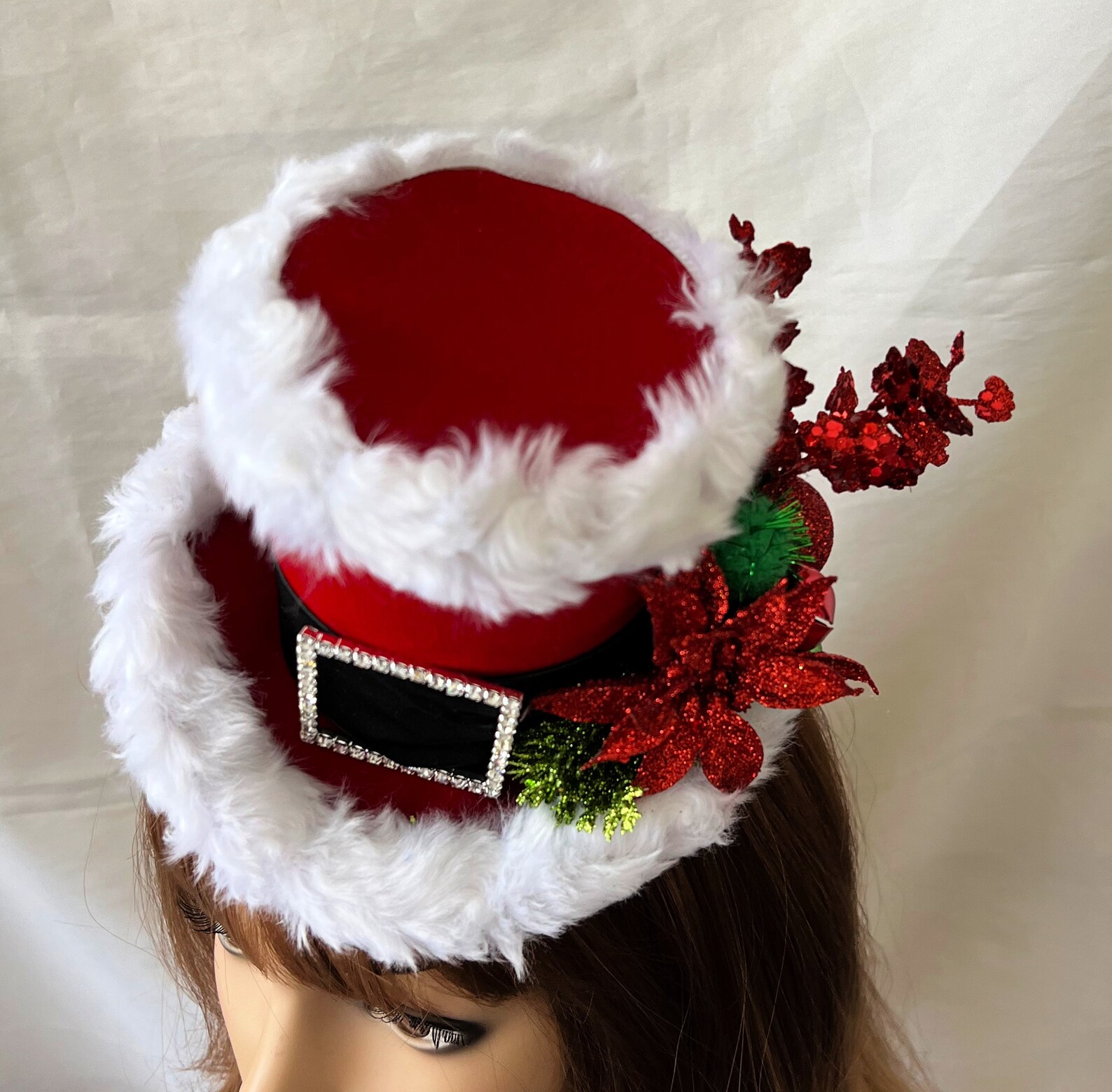 Mini Top Hat Santa Mini Top Hat Mini Top Hat Christmas Mini - Etsy