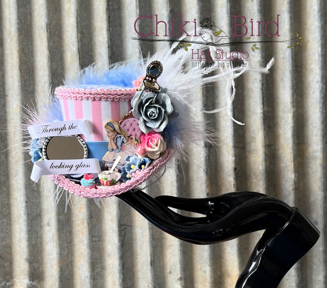Micro Mini Top Hat, Mini Top Hat, Alice in Wonderland, Through the ...