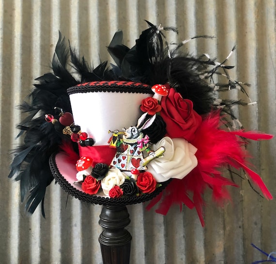 Mini Top hat Tea Party Mini Top Hat Alice in Wonderland Hat | Etsy