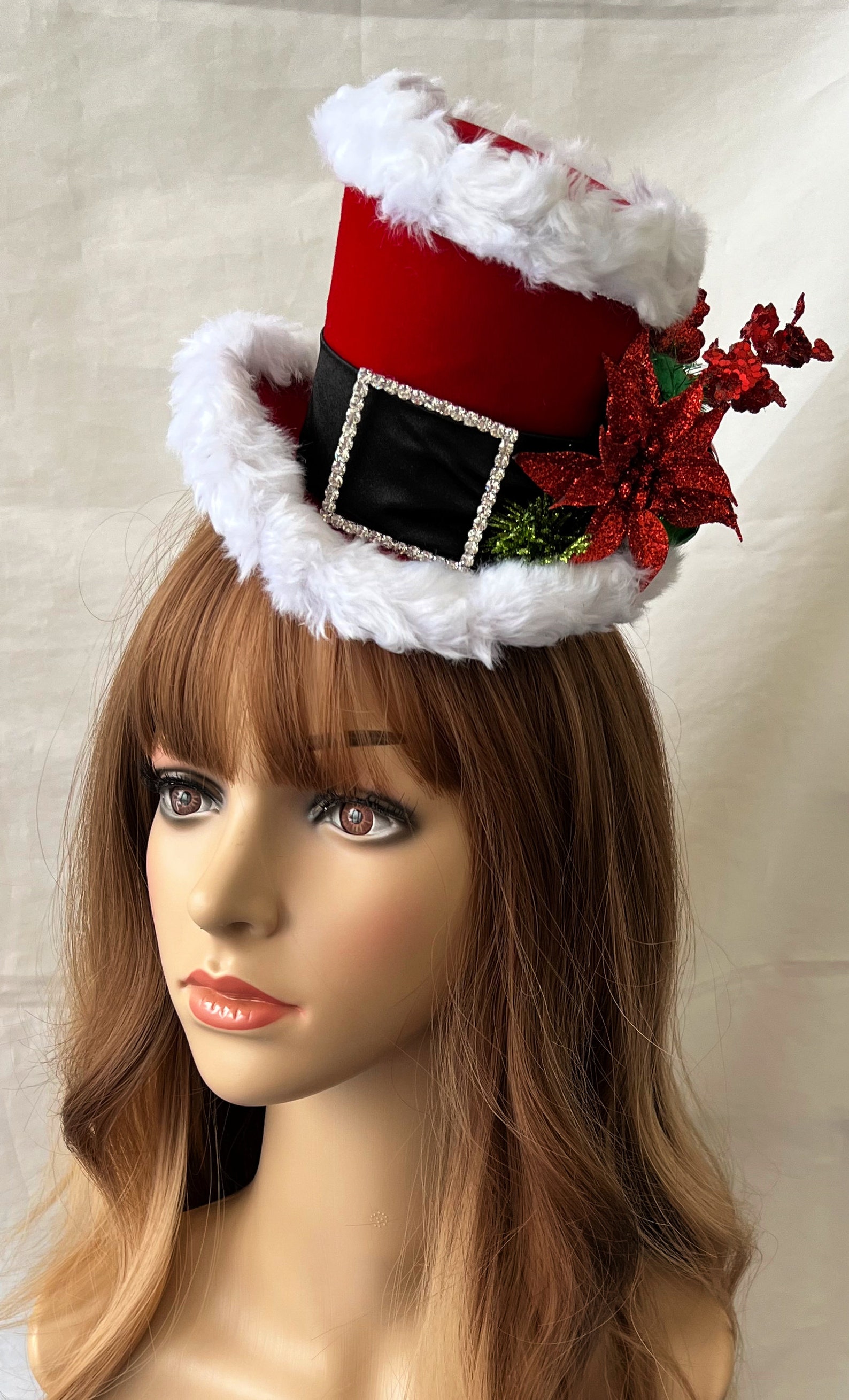 Mini Top Hat Santa Mini Top Hat Mini Top Hat Christmas Mini - Etsy