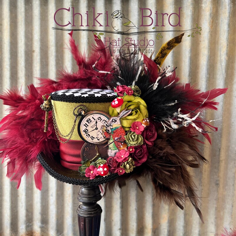 White Rabbit Top Hat - Etsy