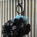 Spider Hat, Halloween Fascinator, Tarantula Hat, Blue and Black ...