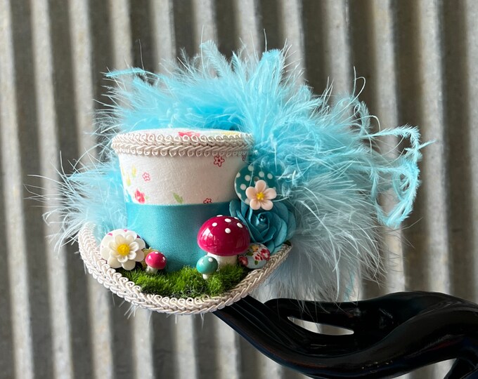 Micro Mini Top Hat, Alice in Wonderland Hat, Mushroom Mini Hat, Mad ...