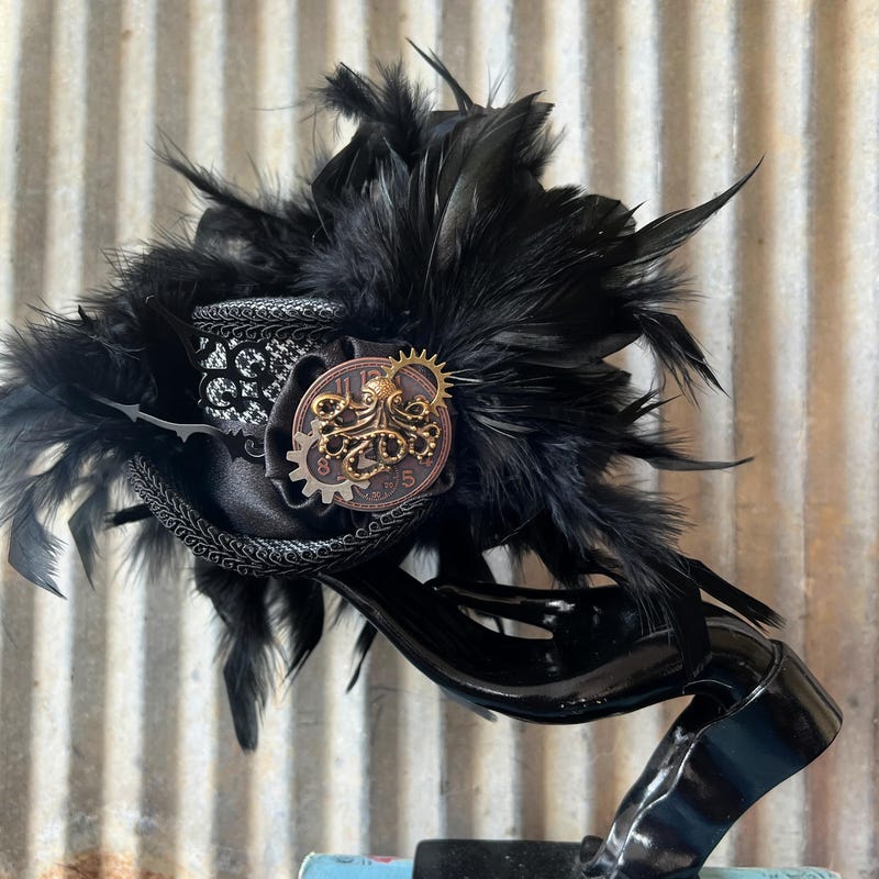 Steampunk Mini Hat - Etsy