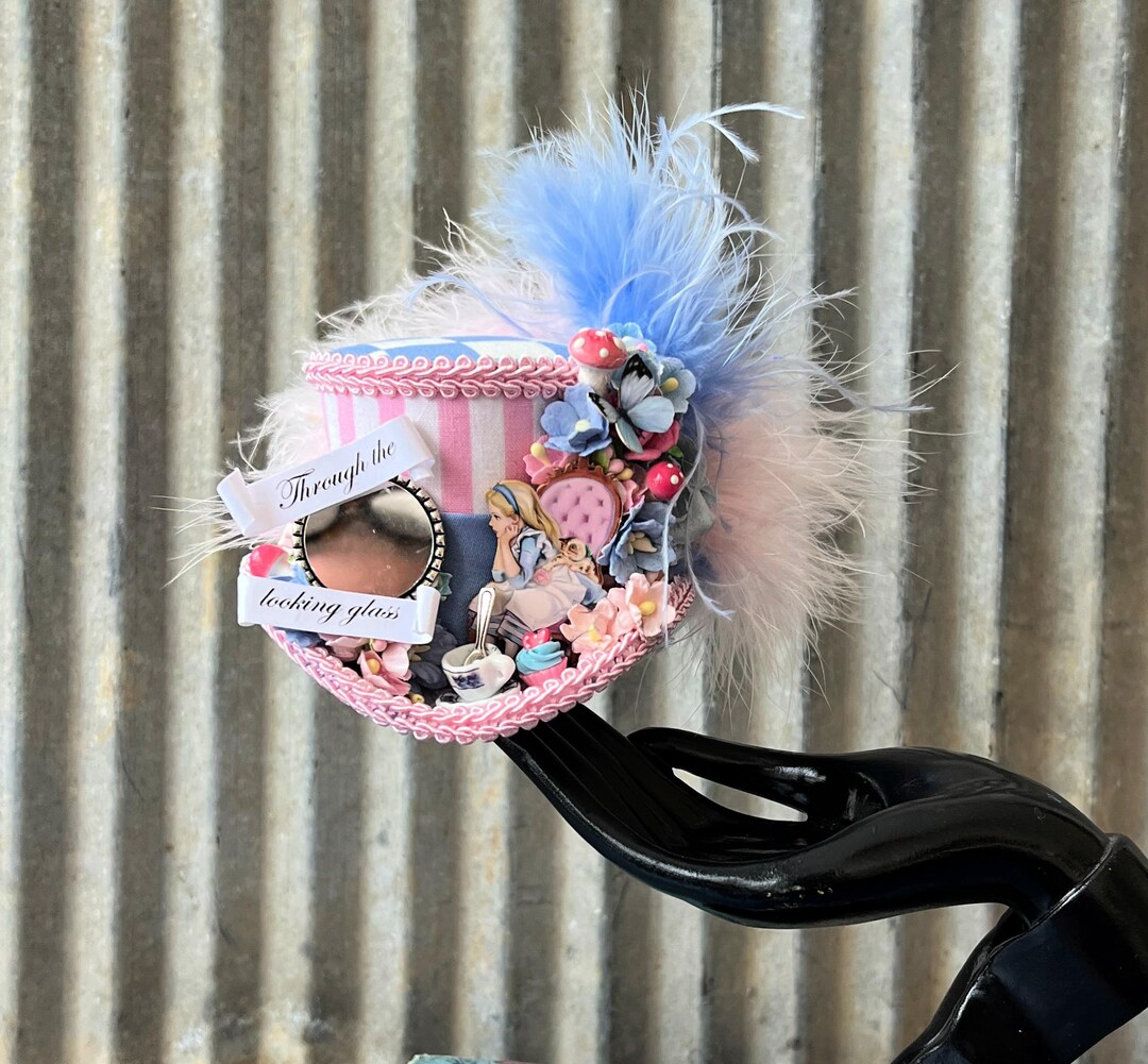 Micro Mini Top Hat, Mini Top Hat, Alice in Wonderland, Through the ...