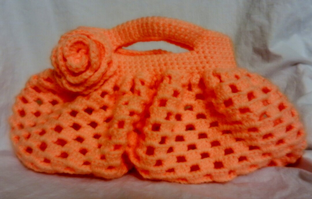 Gathered Rosette H and Bag Pattern - Etsy