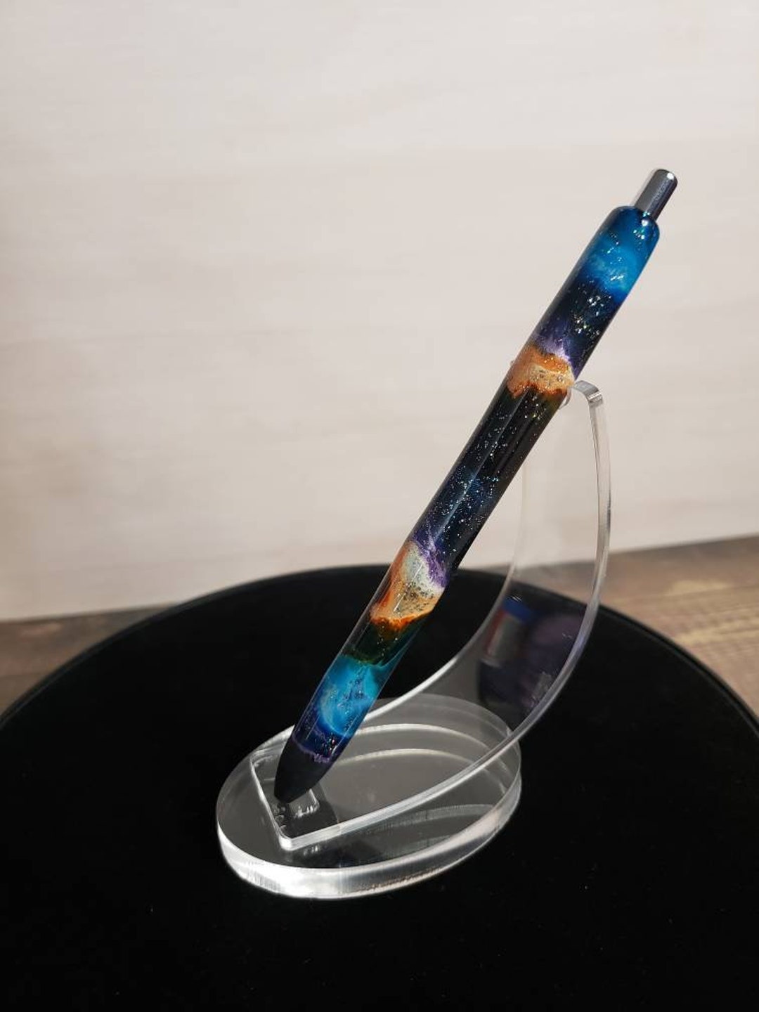 Galaxy Pen With Glittering Stars - Refillable - Etsy