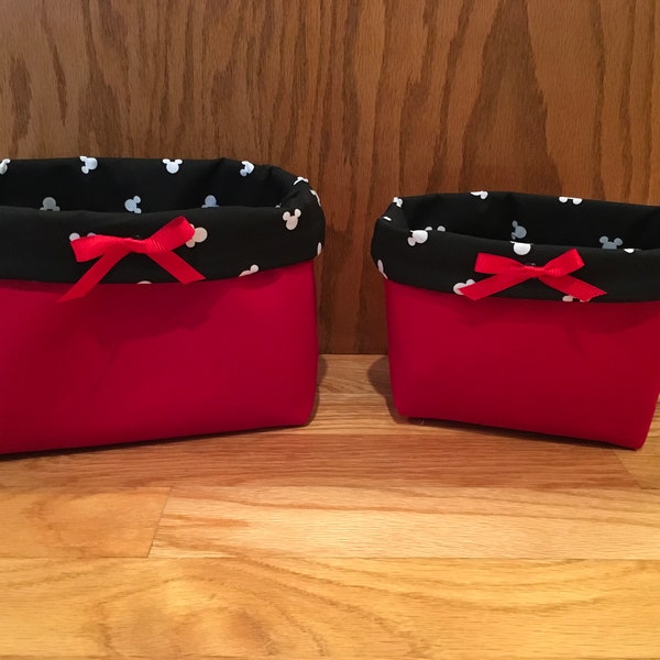 Mickey Mouse Basket - Etsy