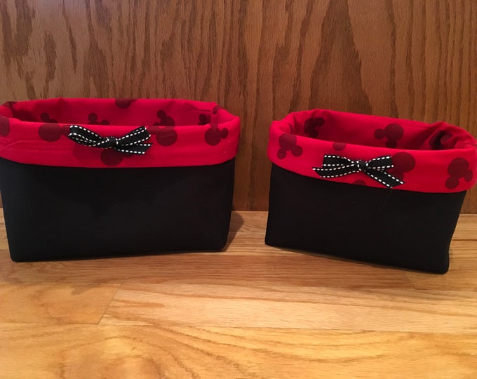 Mickey Mouse Basket Set - Etsy