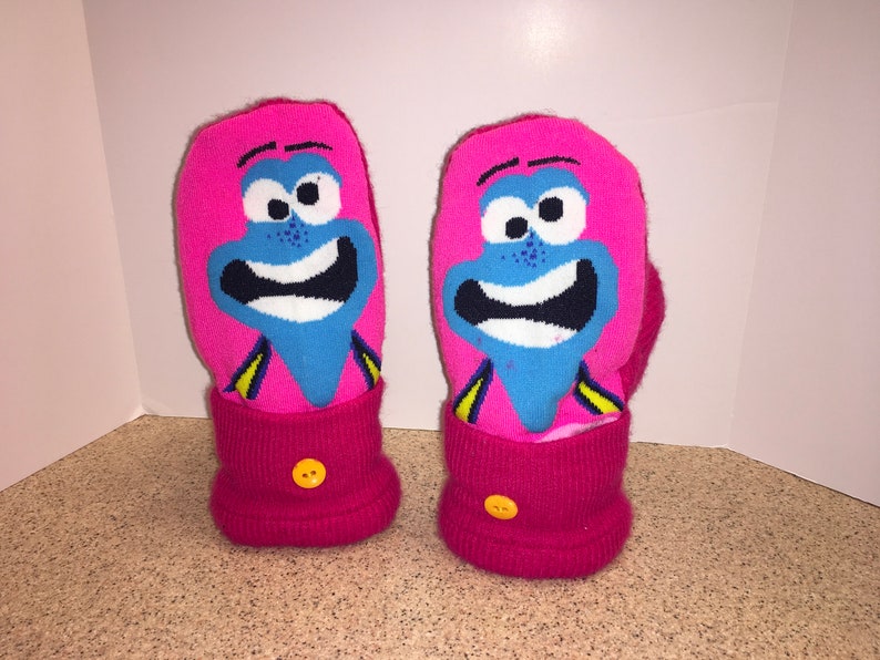 Kids Finding Dory Mittens - Etsy