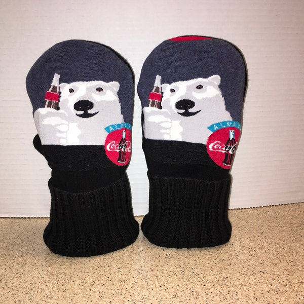 Polar Bear Mittens - Etsy