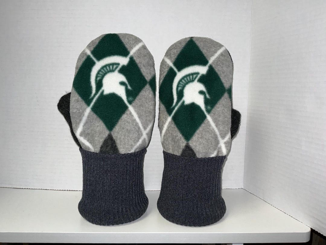 Michigan State Mittens - Etsy