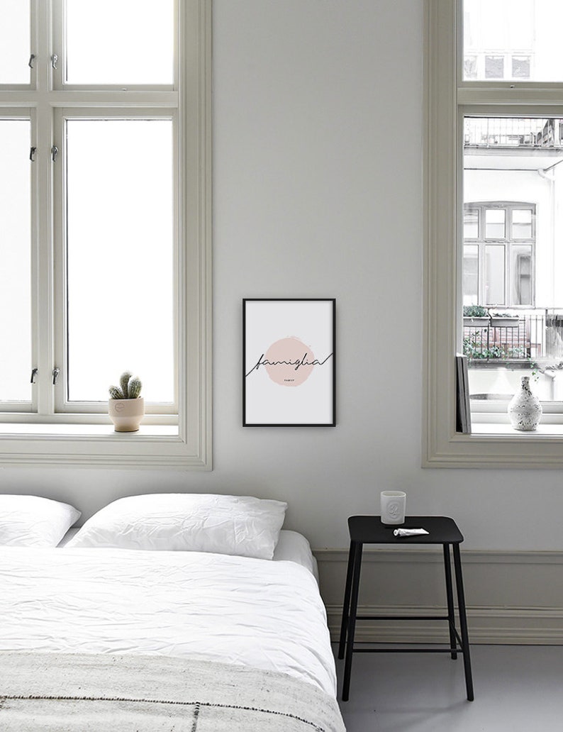 Famiglia / Family / Wall Art / Printable Art / Wall Decoration ...