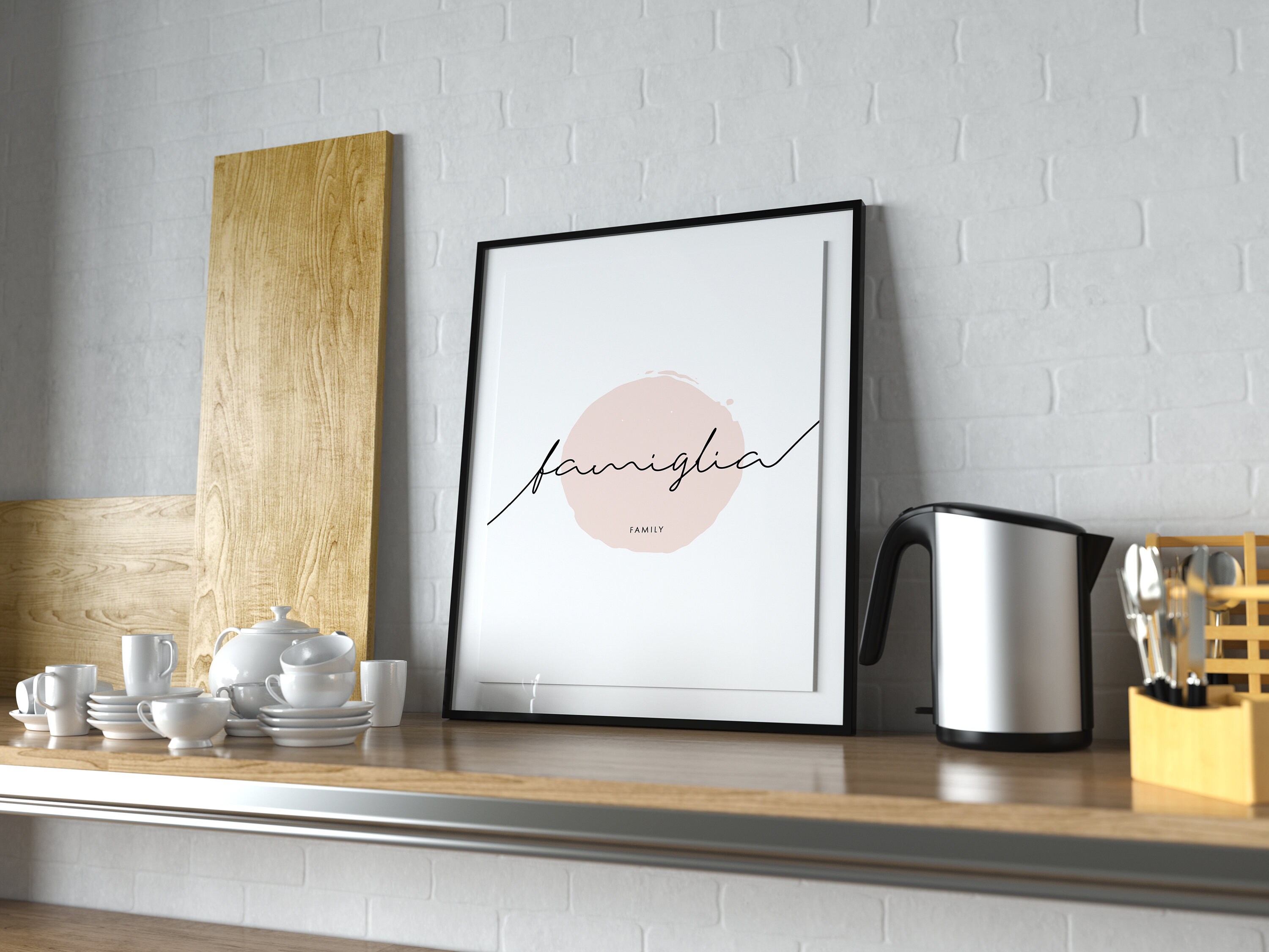 Famiglia / Family / Wall Art / Printable Art / Wall Decoration ...