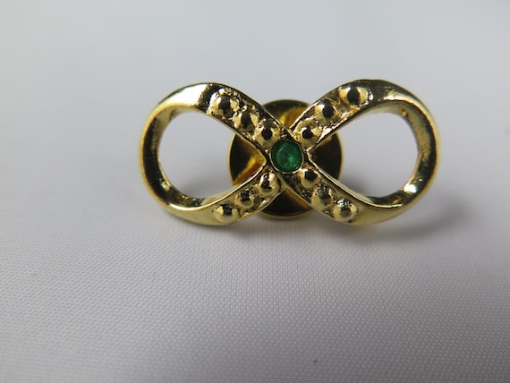 Hattie Carnegie Infinity Tack Pin - Etsy