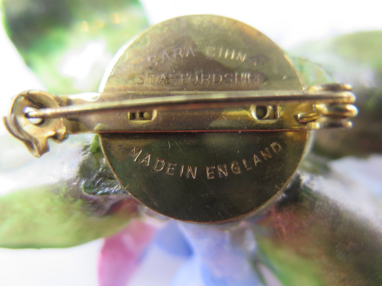 Intricate Cara China Brooch - Etsy