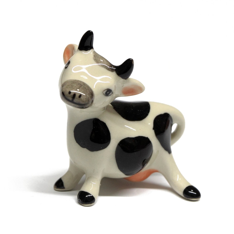 Cow Figurine - Etsy