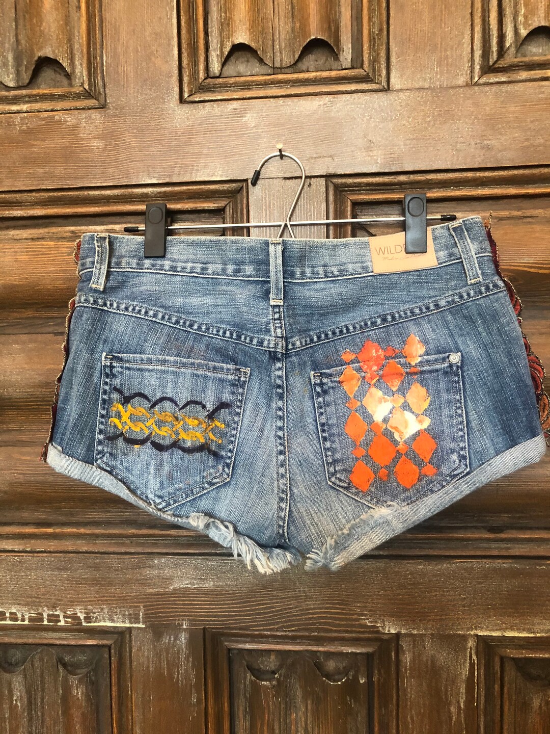 Hand Painted Refurbished Shorts! - Etsy