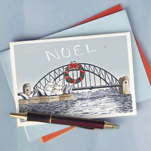 Sydney Opera House and Bridge Australian Greeting Card - Etsy Australia