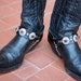 Concho Boot Straps Cowboy Boots Harness Leather Bootstraps - Etsy
