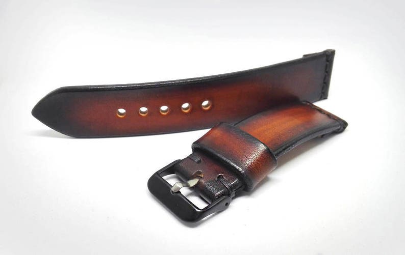 Handmade Watch Strap Leather Handmade Band Men's Wrist | Etsy