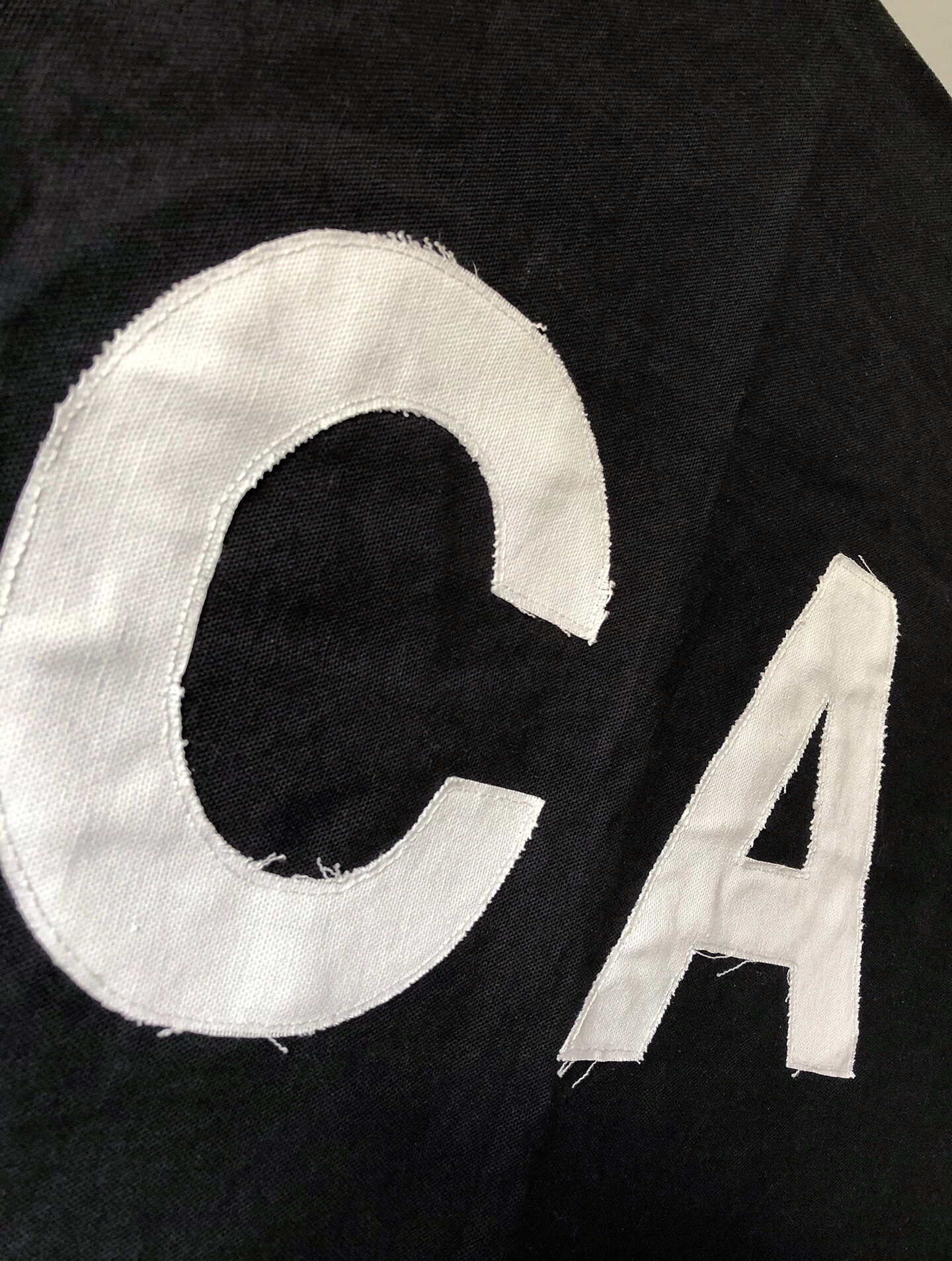 Custom Black Cotton Canvas Medium State Flag Hand Sewn - Etsy