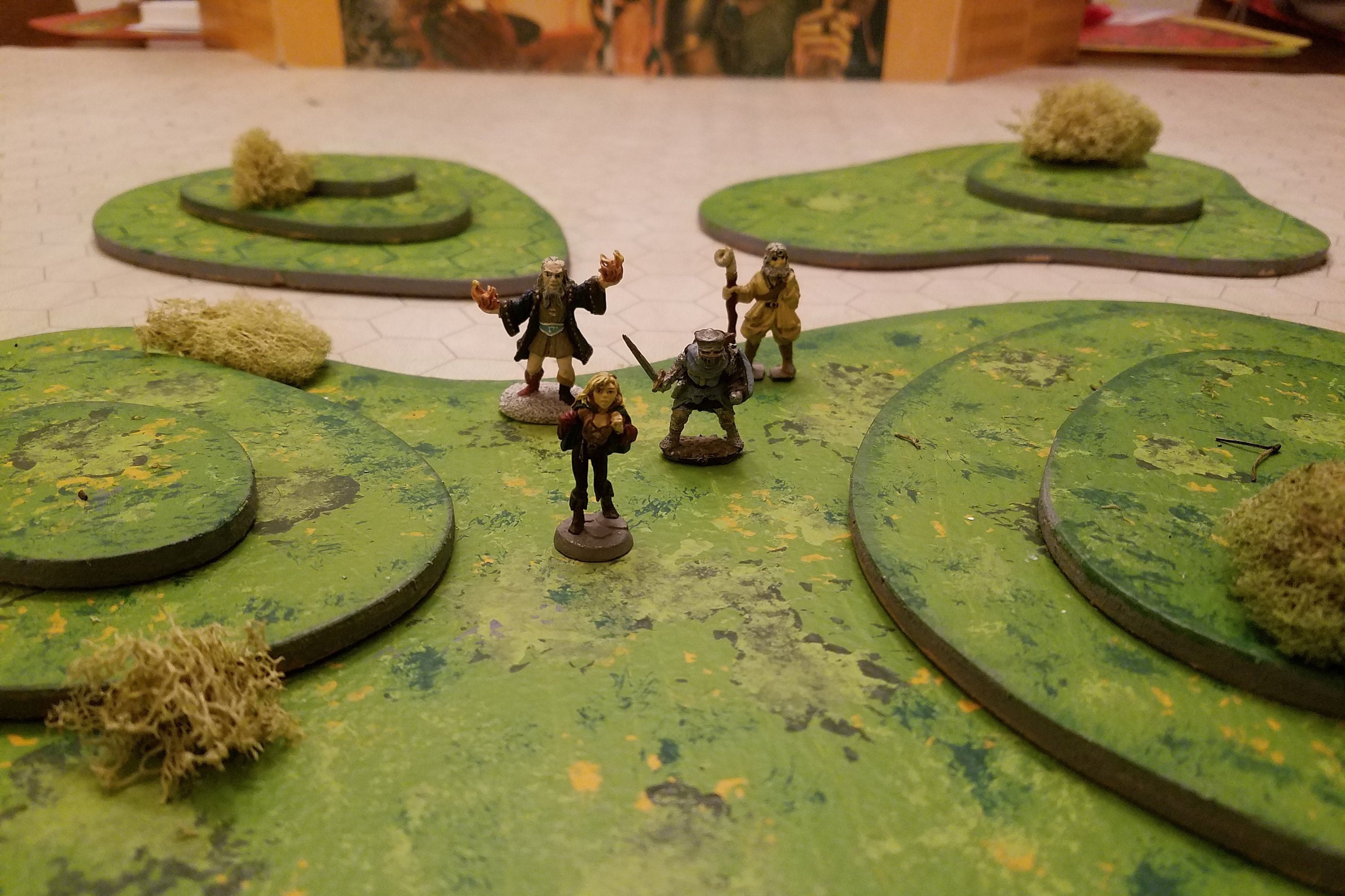 Saddle Set of Topotiles Topographic Terrain Tiles for Tabletop Gaming ...