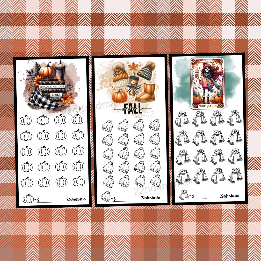 Hello Fall Saving Challenges PNG - Etsy