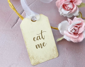 Eat Me Tags | Etsy UK