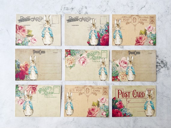 Peter Rabbit Pastel Card Toppers/ Place Cards Party Baby | Etsy