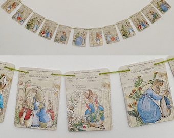 Rabbit Garland | Etsy