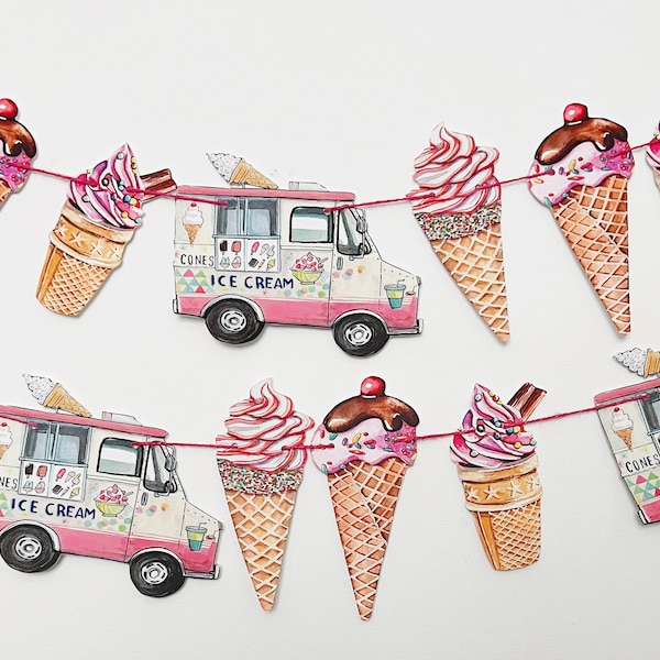 Ice Cream Decorations - Etsy