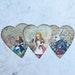 Alice in Wonderland Heart Card Toppers, Craft, Make Your Own Cards Gift ...
