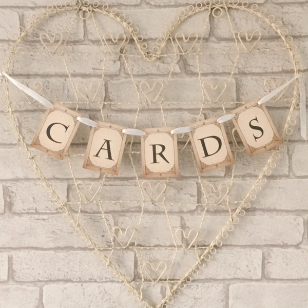 Card Box Sign - Etsy